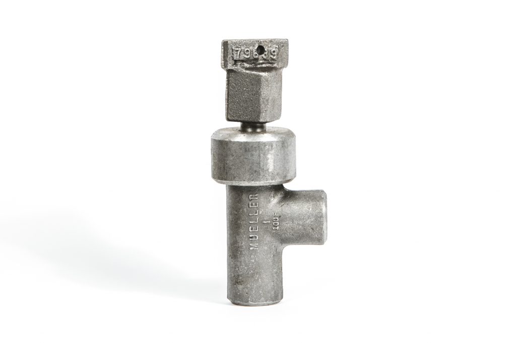 Specifications Mueller H-18700 Curb Stop Tee - BD-GAS