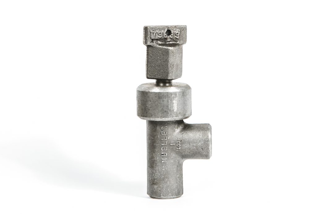 Specifications Mueller H-18700 Curb Stop Tee - BD-GAS